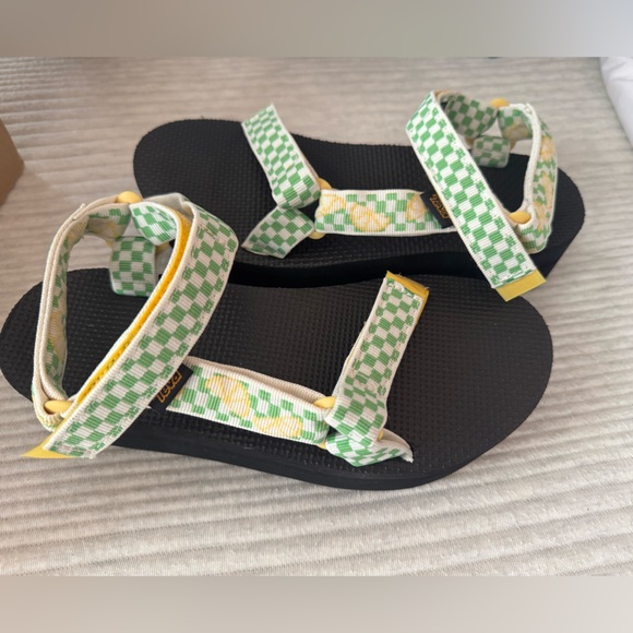 Teva | Shoes | Teva Flatform Universal Checkerboard Sandals | Poshmark